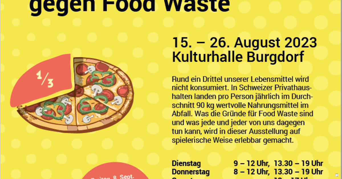Stadt Burgdorf - Food Waste vermeiden